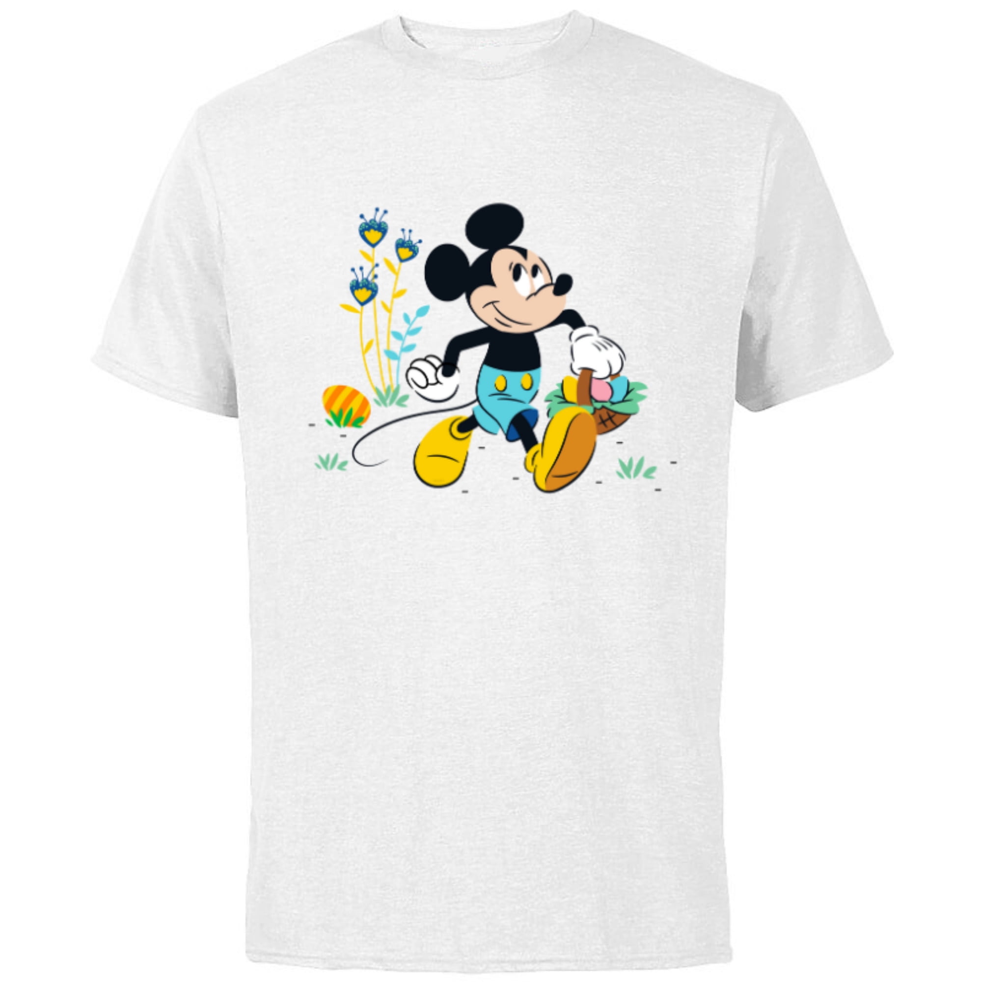 Disney Mickey Mouse Easter Egg Hunt - Short Sleeve Cotton T-Shirt for ...