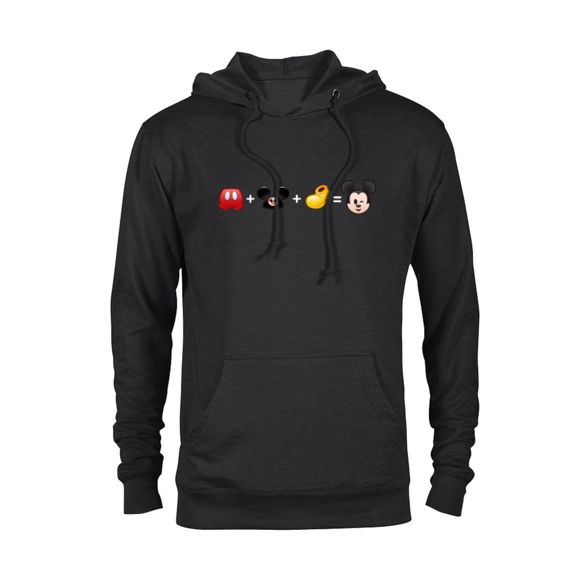 Disney Mickey Mouse Emoji Code Formula - Pullover Hoodie for Adults ...