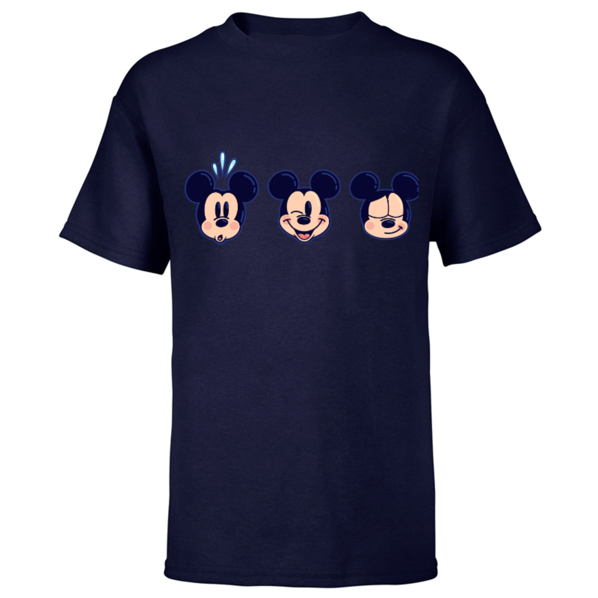 Disney Mickey Mouse Emoticon Expressions - Short Sleeve T-Shirt for ...
