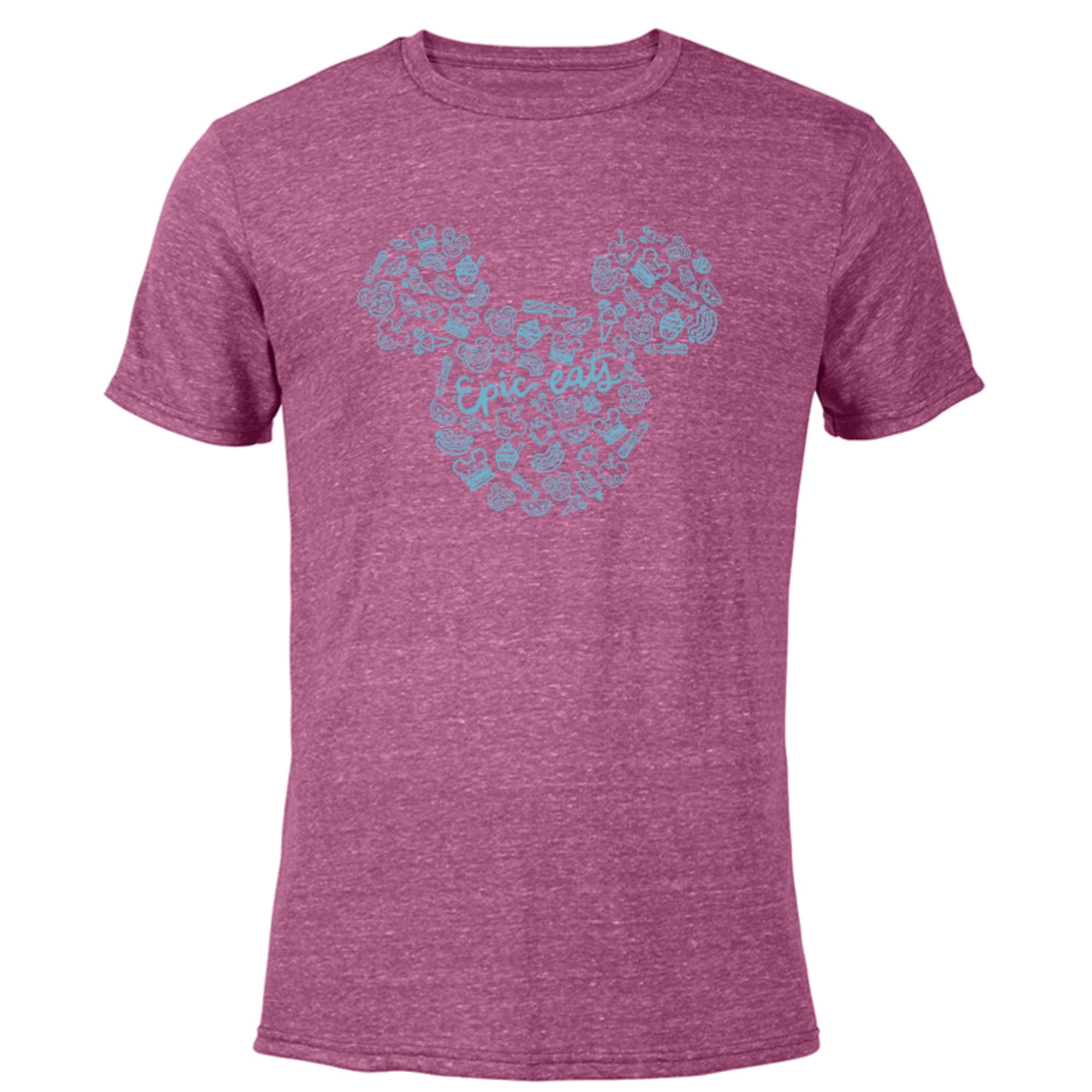Disney Mickey Mouse Epic Eats - Short Sleeve Blended T-Shirt for Adults ...