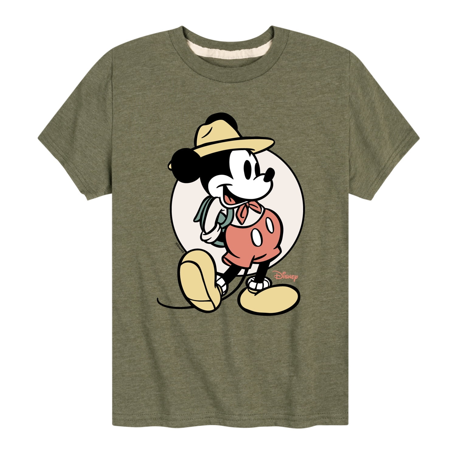 Disney - Mickey Mouse - Explorer & Camp Expert - Youth Short Sleeve ...