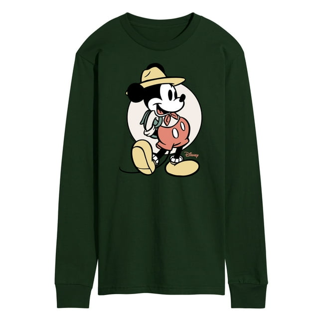 Disney - Mickey Mouse - Explorer Mickey - Men's Long Sleeve T-Shirt ...