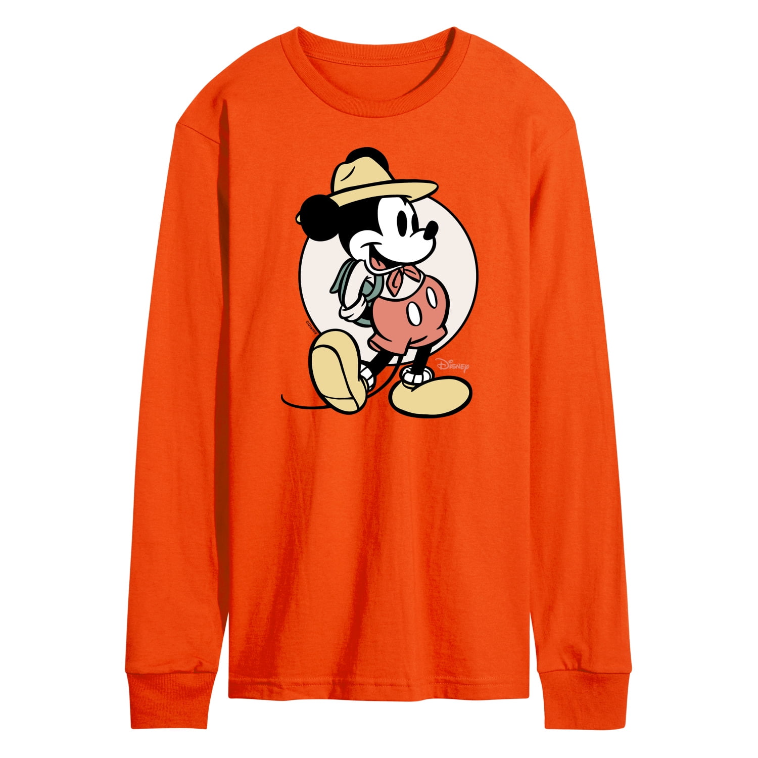 Disney - Mickey Mouse - Explorer Mickey - Men's Long Sleeve T-Shirt ...