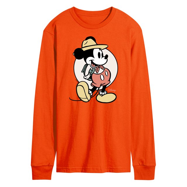 Disney - Mickey Mouse - Explorer Mickey - Men's Long Sleeve T-Shirt ...