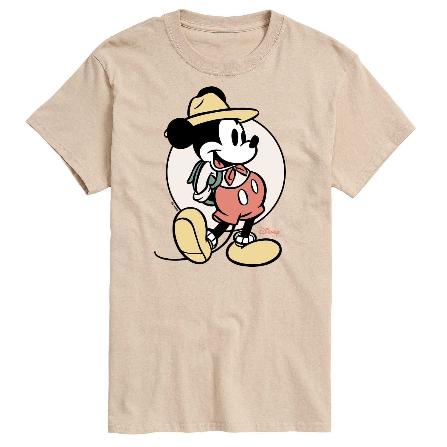 Disney - Mickey Mouse - Explorer Mickey - Men's Short Sleeve Graphic T ...