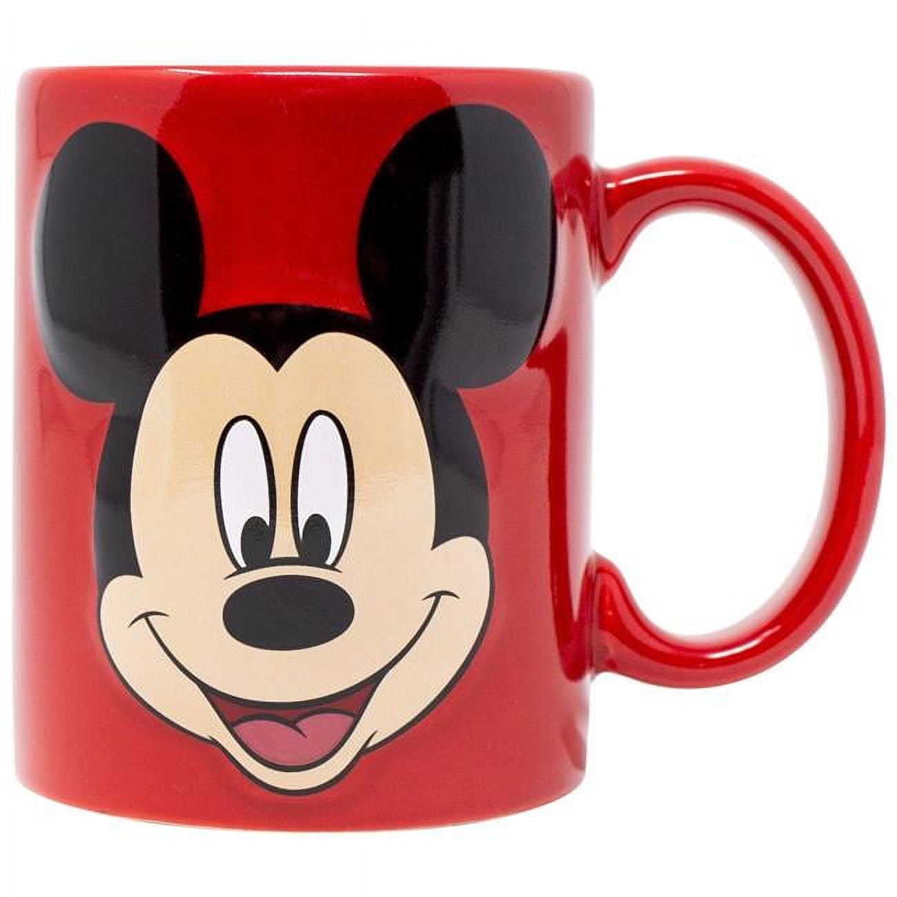 Disney Mickey Mouse Face 11 Ounce Mug - Walmart.com