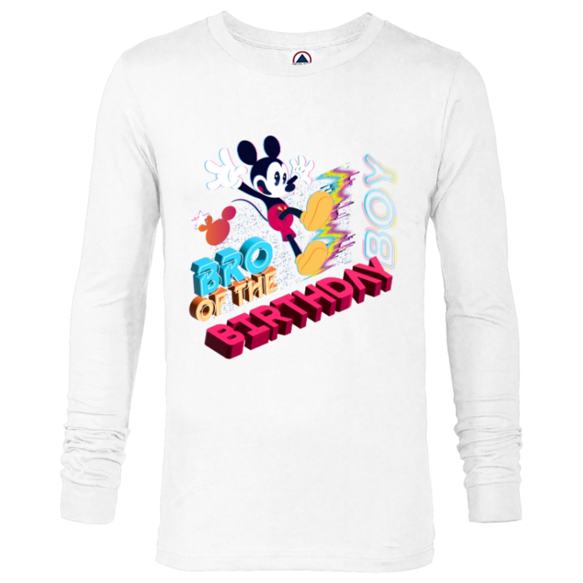 Disney Mickey Mouse Family Star Bro of the Birthday Boy - Long Sleeve T ...