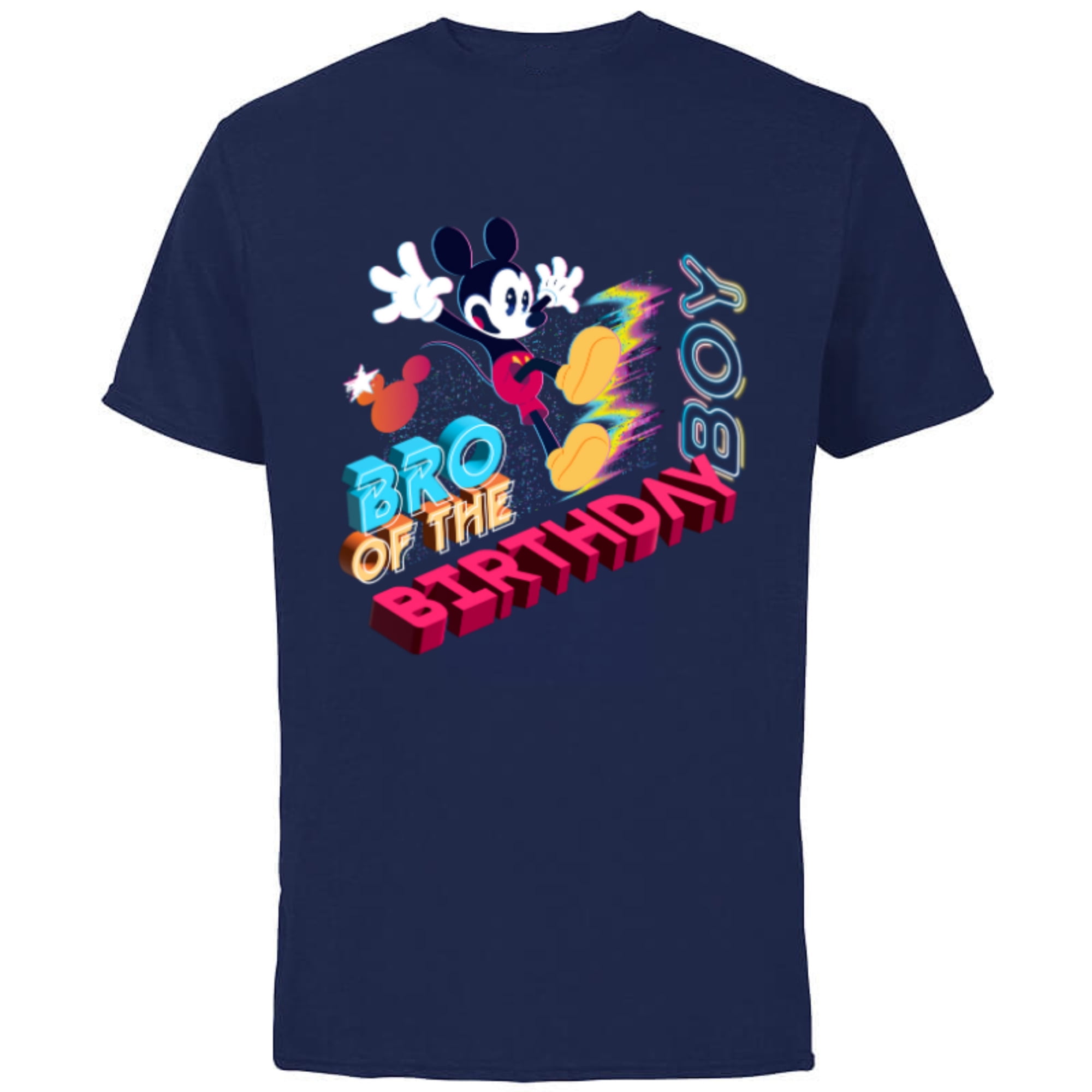 Disney Mickey Mouse Family Star Bro of the Birthday Boy - Short Sleeve ...