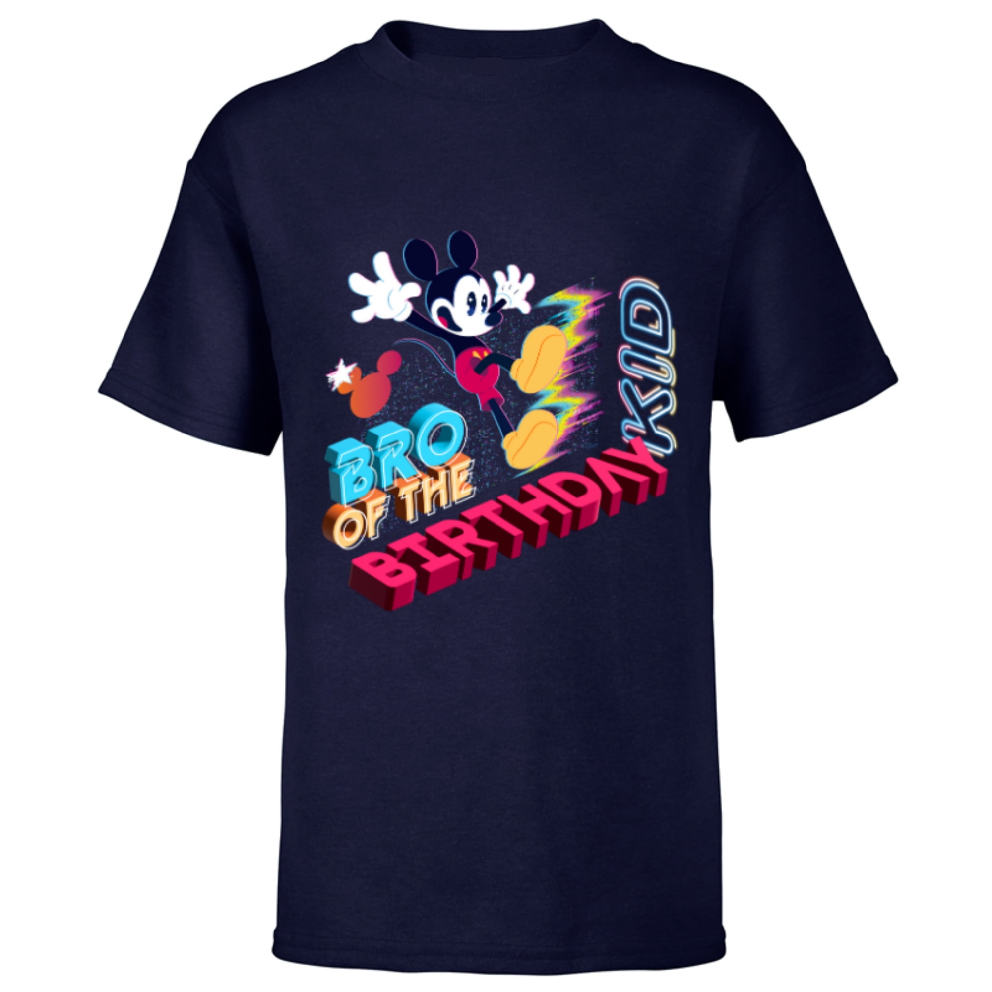 Disney Mickey Mouse Family Star Bro of the Birthday Kid - Short Sleeve ...