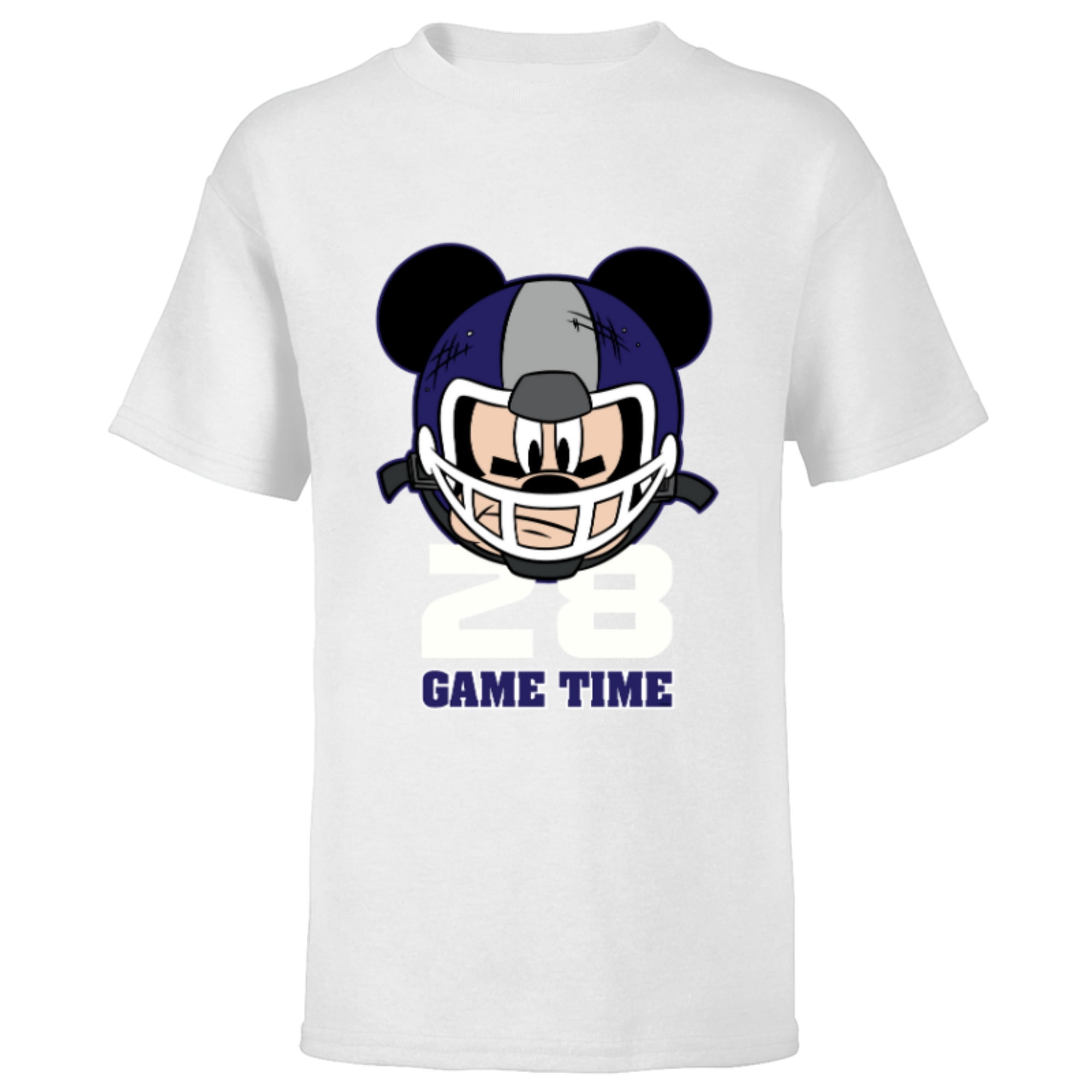Disney Mickey Mouse Football #28 Game Time Sports - Short Sleeve T ...