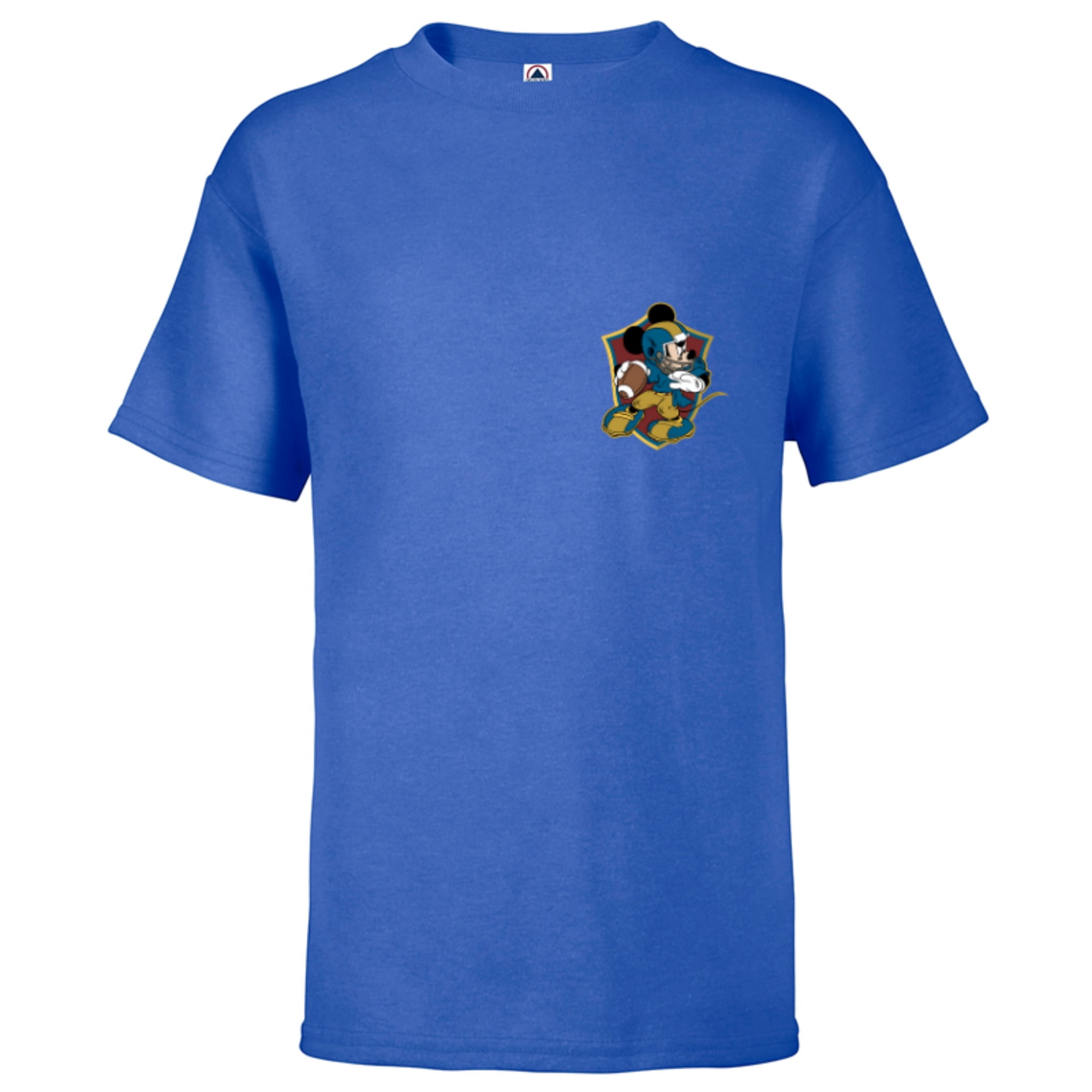 Disney Mickey Mouse Football Shield Sports - Short Sleeve T-Shirt for ...
