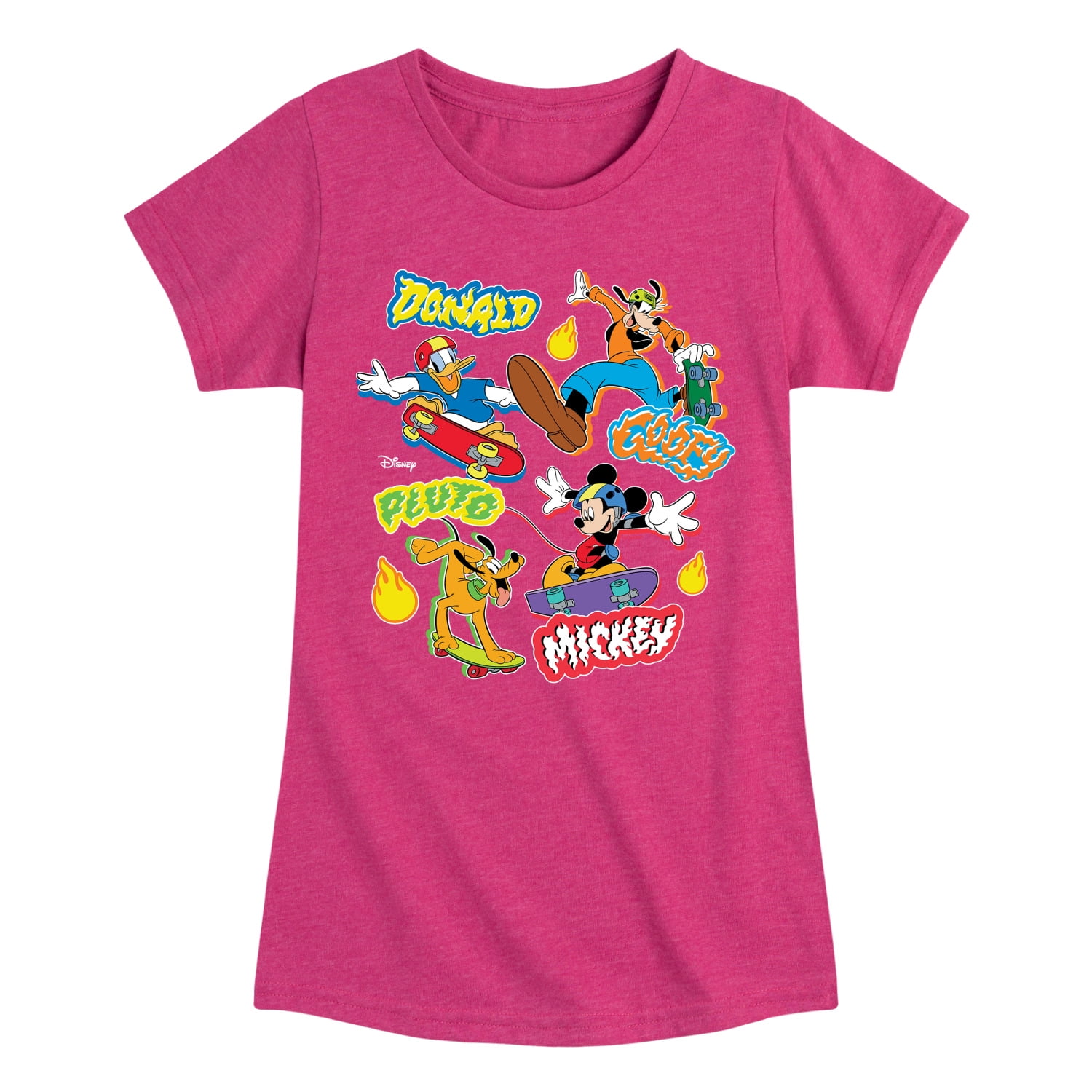 Disney - Mickey Mouse & Friends Skater Crew - Toddler & Youth Girls ...