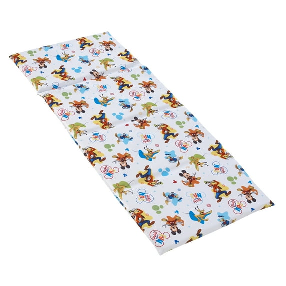 Disney Mickey Mouse Fun Starts Here Preschool Nap Pad Sheet - Walmart.com