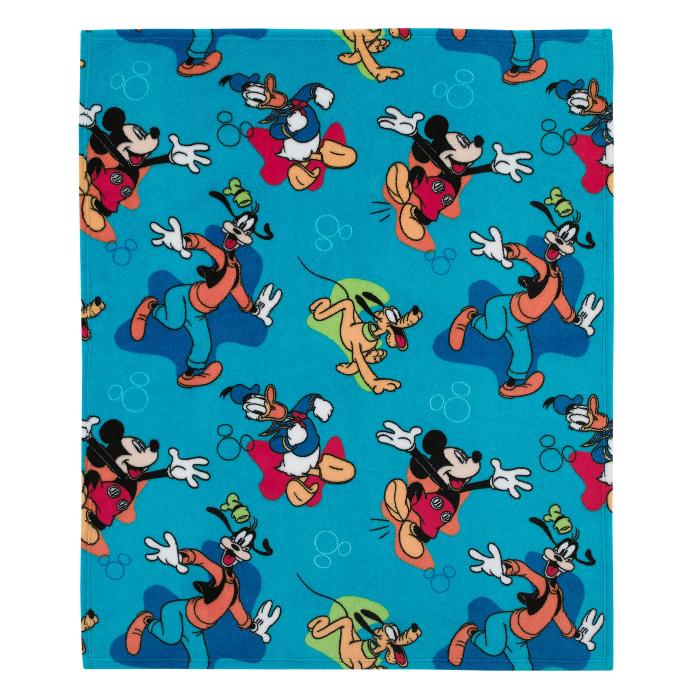 Disney Mickey Mouse Fun Starts Here Toddler Blanket - Walmart.com