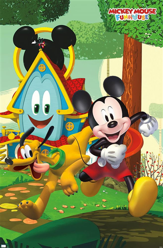 Disney Mickey Mouse Funhouse - Teaser Wall Poster, 14.725" x 22.375 ...