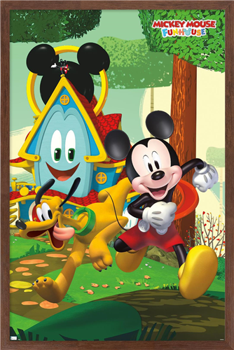 Disney Mickey Mouse Funhouse - Teaser Wall Poster, 22.375" x 34 ...