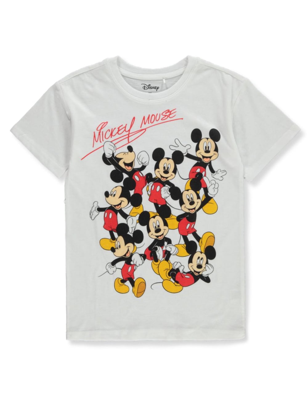 Disney Mickey Mouse Girls Clone T Shirt White 14 16 Big Girls
