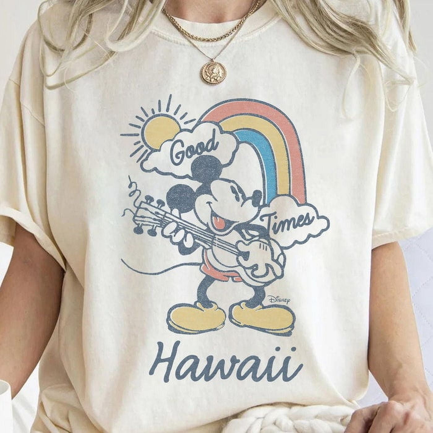 Disney Mickey Mouse Good Times Hawaii T-Shirt, Mickey and Friends ...