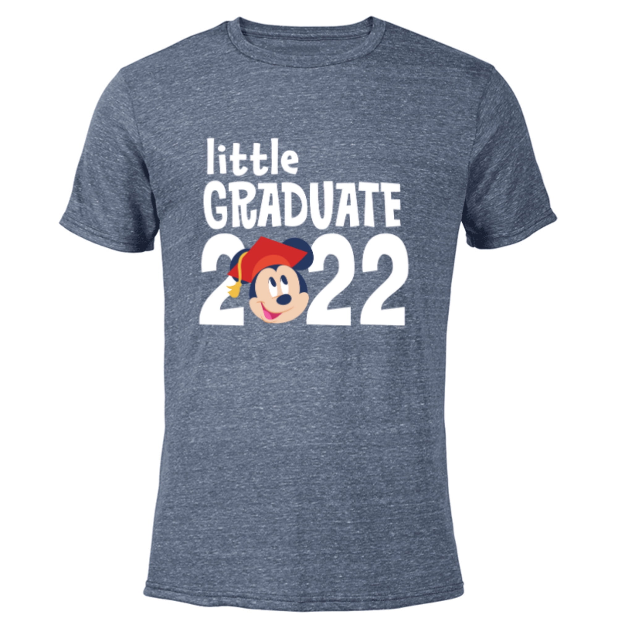 Disney Mickey Mouse Grad Little Graduate 2022 - Short Sleeve Blended T ...