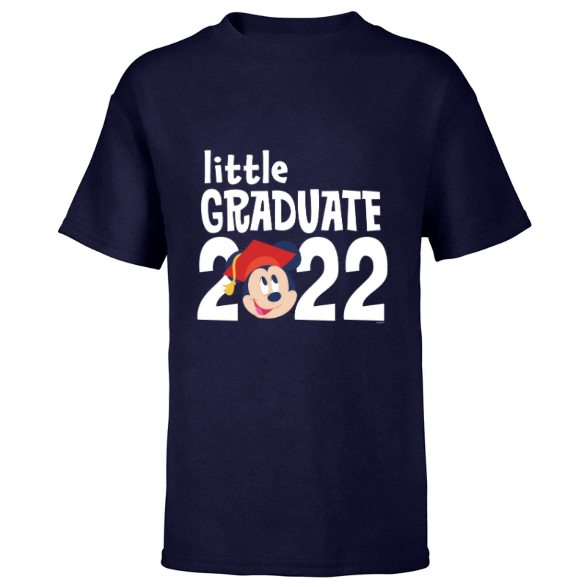 Disney Mickey Mouse Grad Little Graduate 2022 - Short Sleeve T-Shirt ...