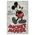 Disney Mickey Mouse HD Classic Rug, 4'6"x6'6" - Walmart.com