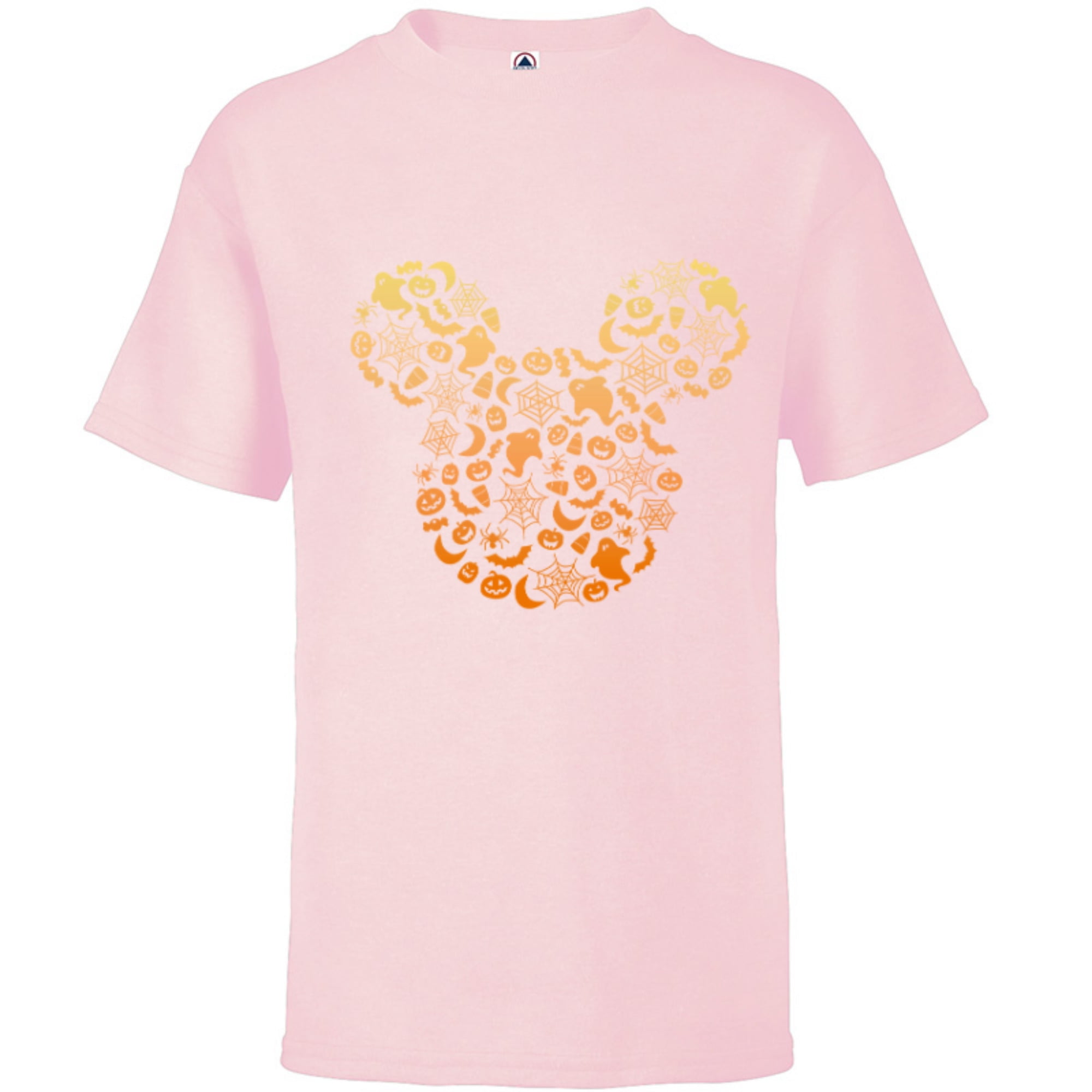 Disney Mickey Mouse Halloween Ghosts & Pumpkins Gradient - Short Sleeve ...