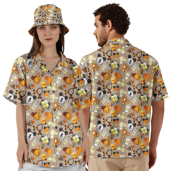 Disney Mickey Mouse Halloween Hawaiian Shirt, Mickey Mouse Hawaii Shirt ...