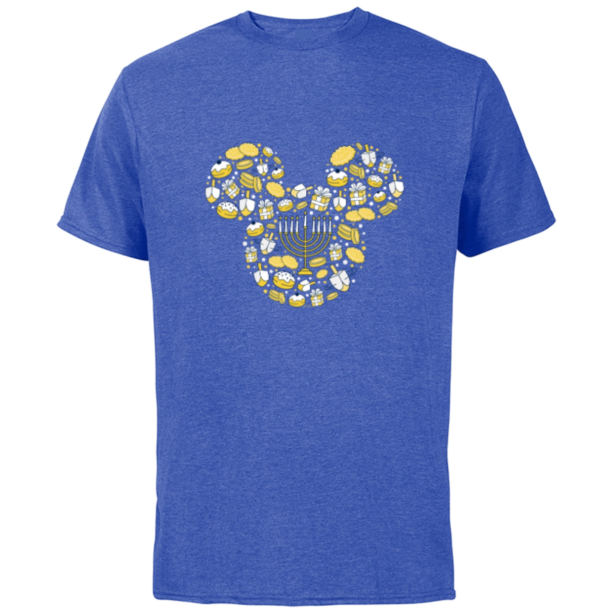 Disney Mickey Mouse Hanukkah Holiday - Short Sleeve Cotton T-Shirt for ...