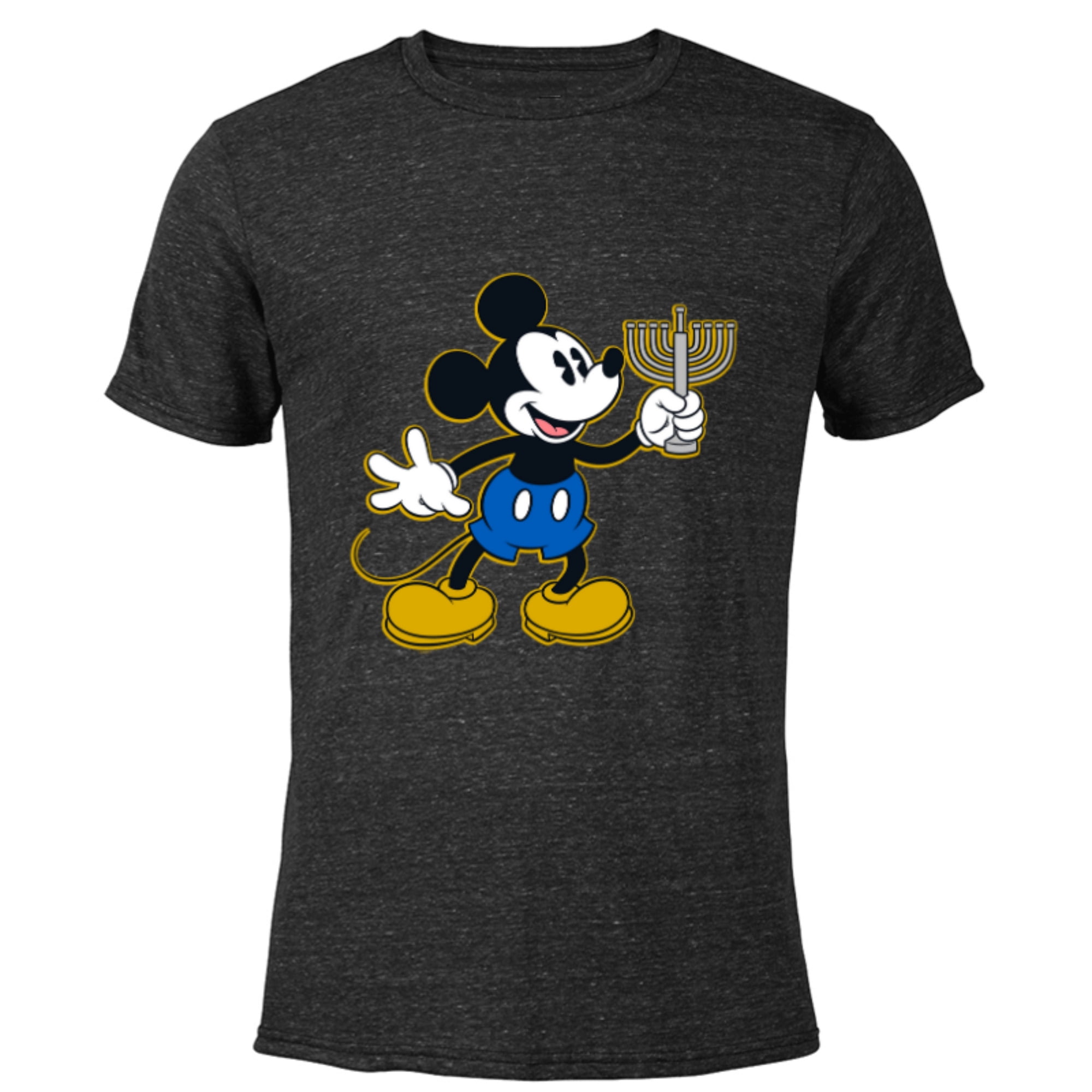 Disney Mickey Mouse Hanukkah Menorah Happy Holidays - Short Sleeve ...