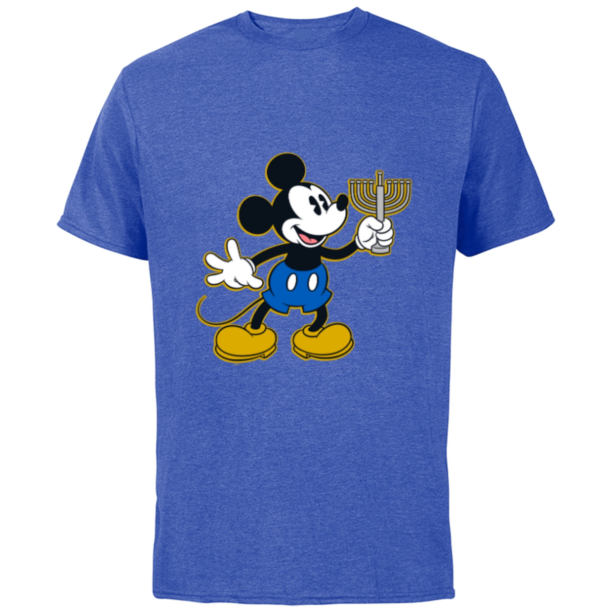 Disney Mickey Mouse Hanukkah Menorah Happy Holidays - Short Sleeve ...