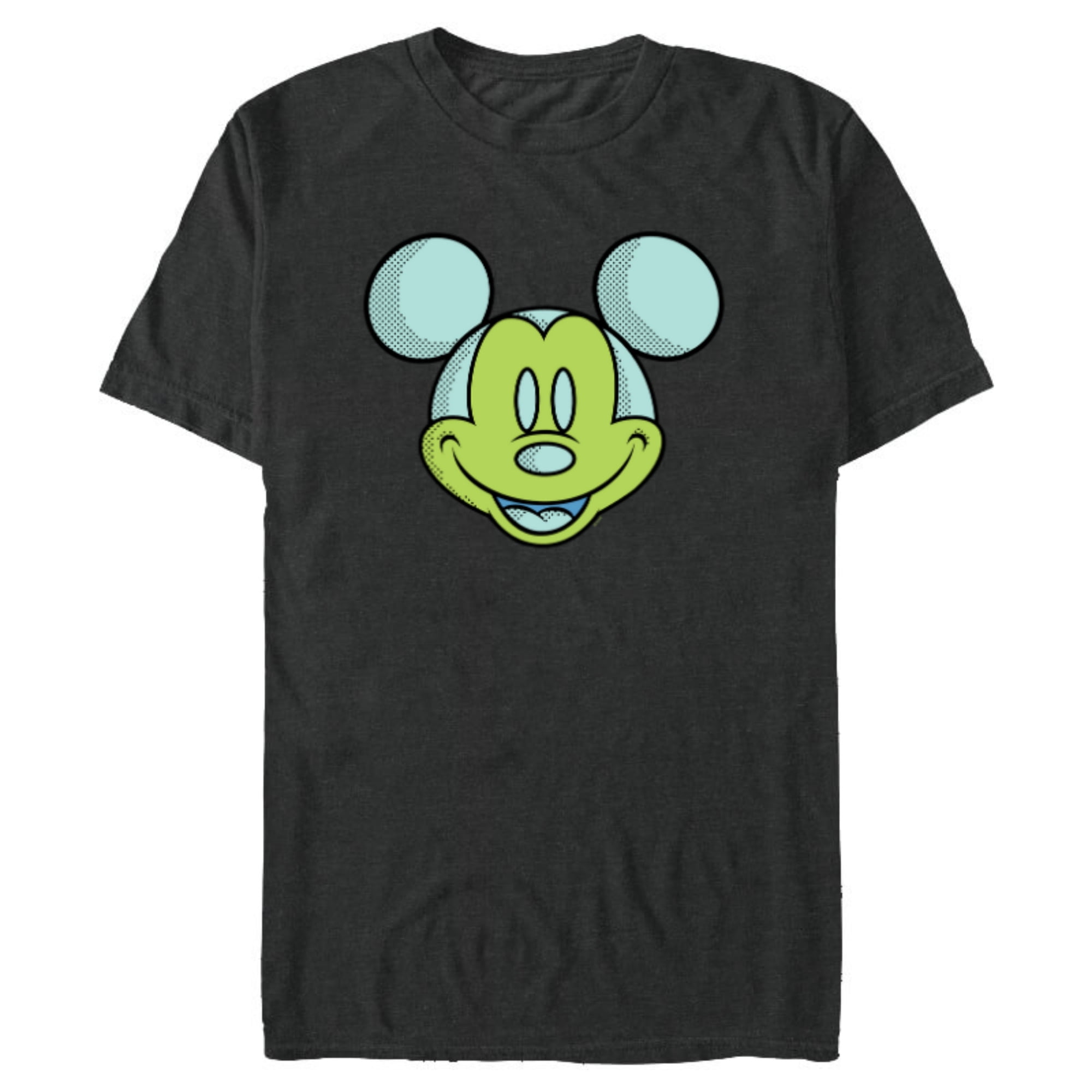 Disney Mickey Mouse Happy Smiling Face Retro Pop Art - Short Sleeve ...