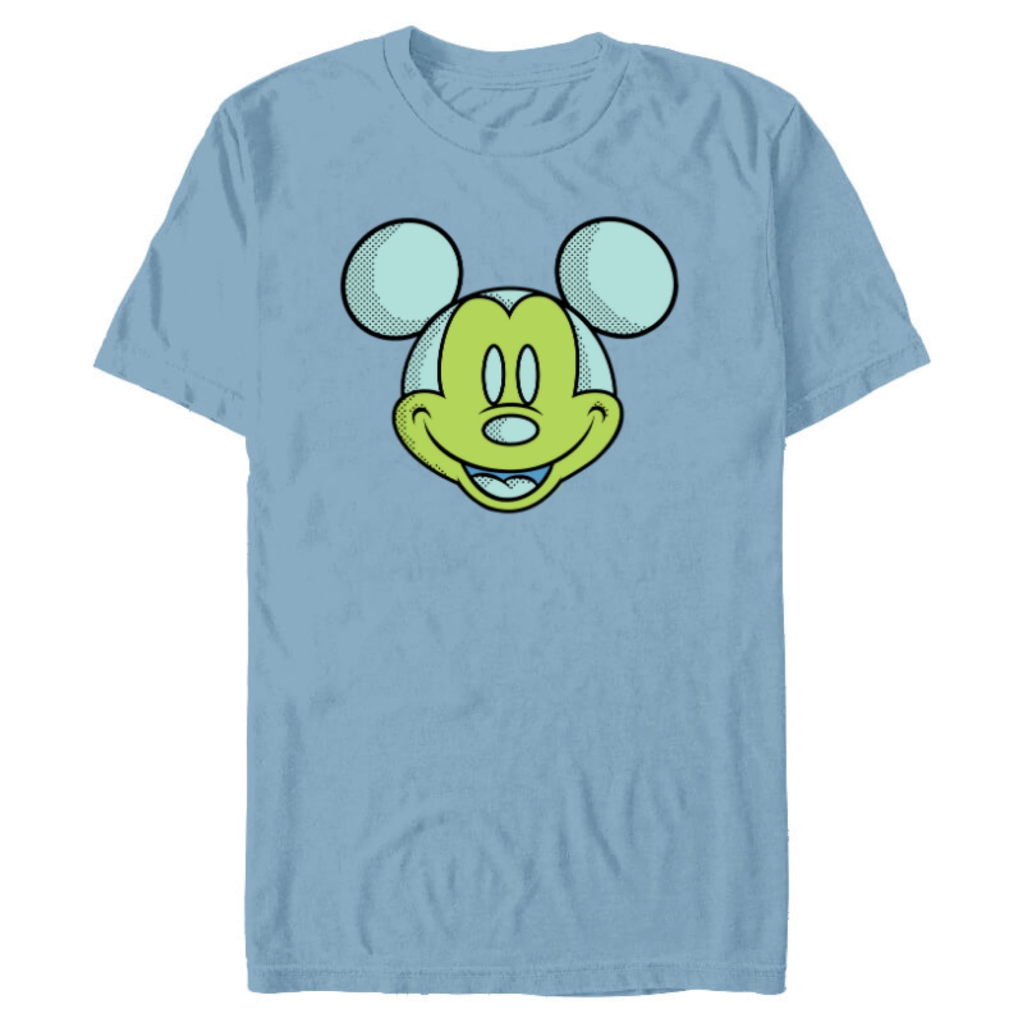 Disney Mickey Mouse Happy Smiling Face Retro Pop Art - Short Sleeve ...