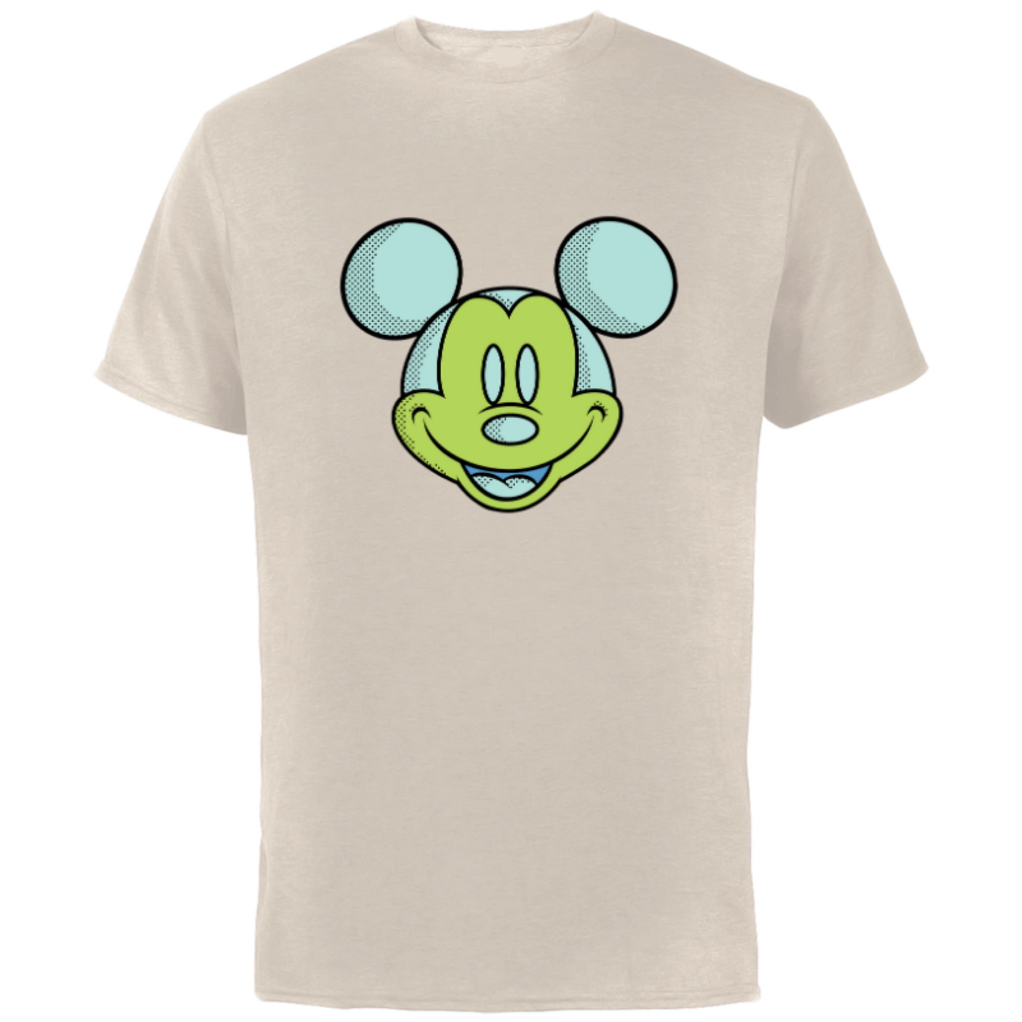 Disney Mickey Mouse Happy Smiling Face Retro Pop Art - Short Sleeve ...