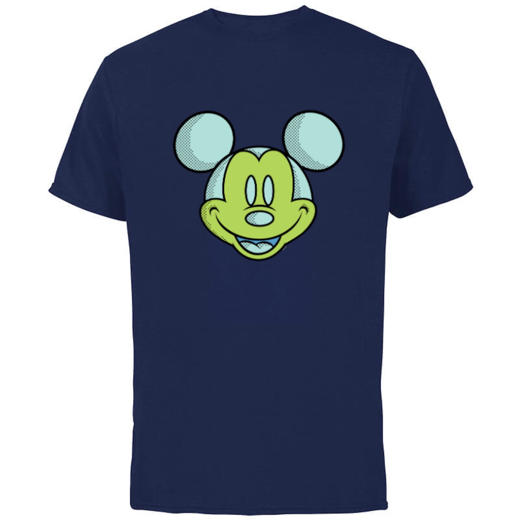 Disney Mickey Mouse Happy Smiling Face Retro Pop Art - Short Sleeve ...