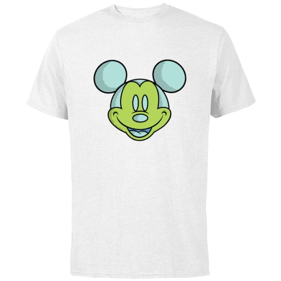 Disney Mickey Mouse Happy Smiling Face Retro Pop Art - Short Sleeve ...