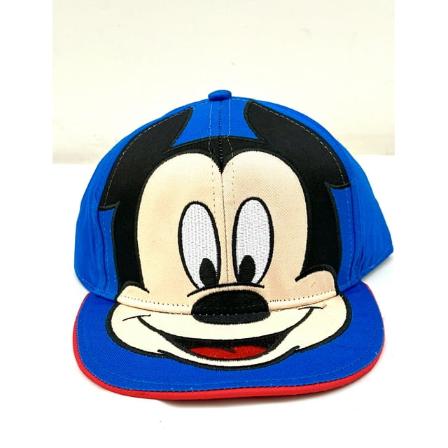 Disney Mickey Mouse Hat - Mickey Mouse Baseball Cap (Blue) - Walmart.com