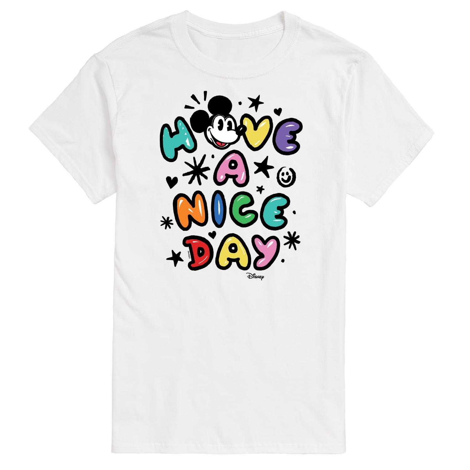 Disney - Mickey Mouse - Have A Nice Day - Men's Short Sleeve Graphic T ...