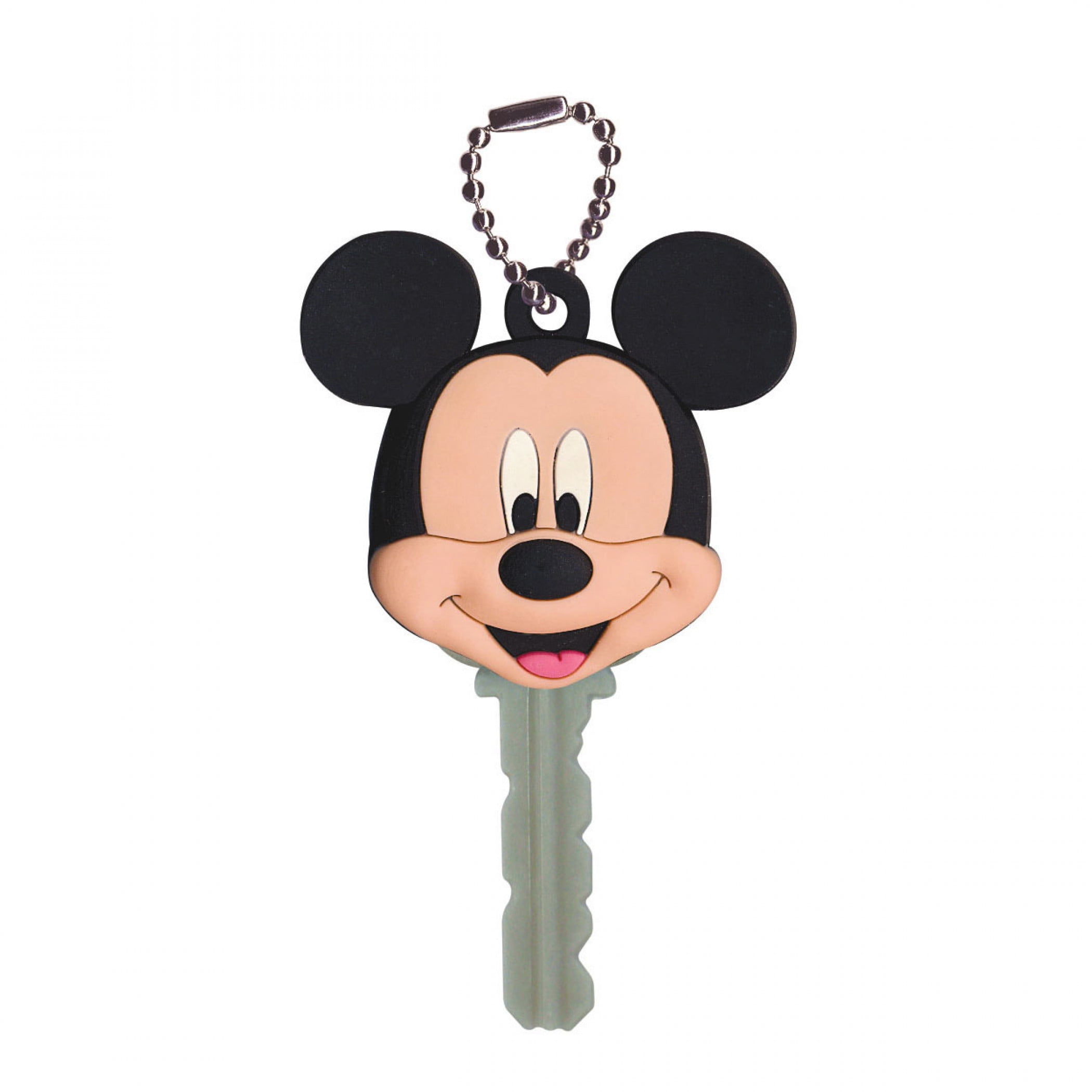 Disney Mickey Mouse Head Rubber Lightweight Keychain - Walmart.com