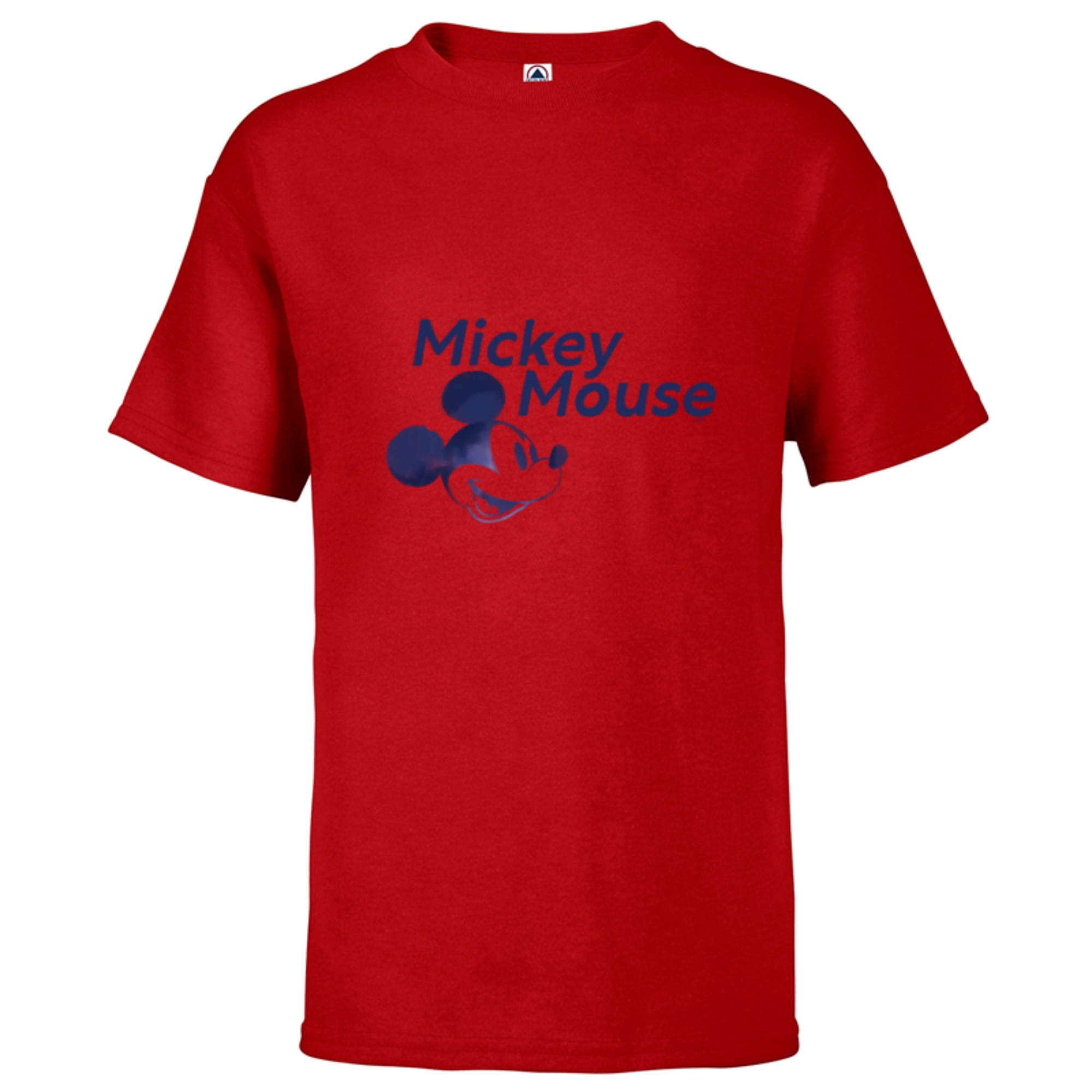 Disney Mickey Mouse Head with Name Retro Vintage Classic - Short Sleeve ...