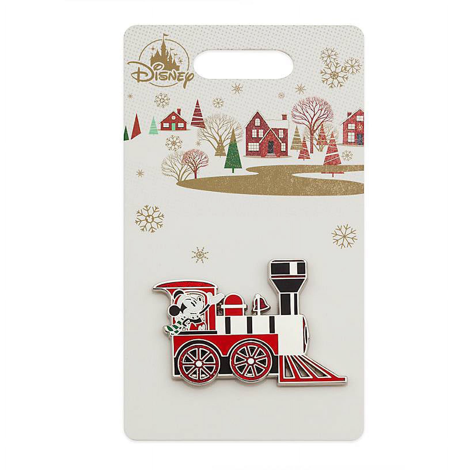 Disney Mickey Mouse Holiday Christmas Train Pin New with Card - Walmart.com