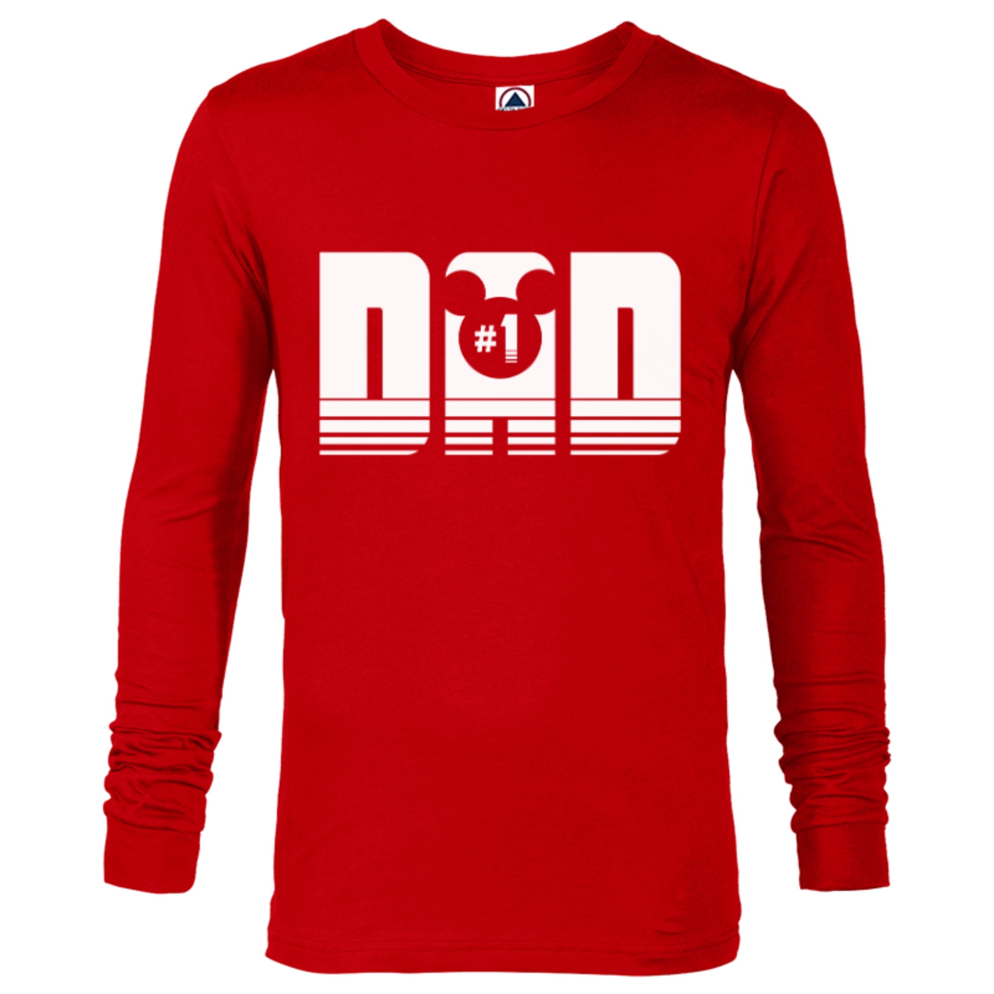 Disney Mickey Mouse Icon #1 Dad - Long Sleeve T-Shirt for Men ...