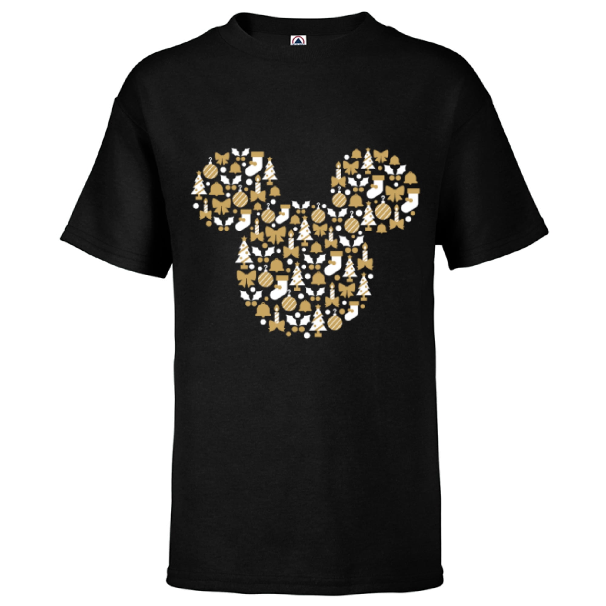 Disney Mickey Mouse Icon Holiday Cheer - Short Sleeve T-Shirt for Kids ...