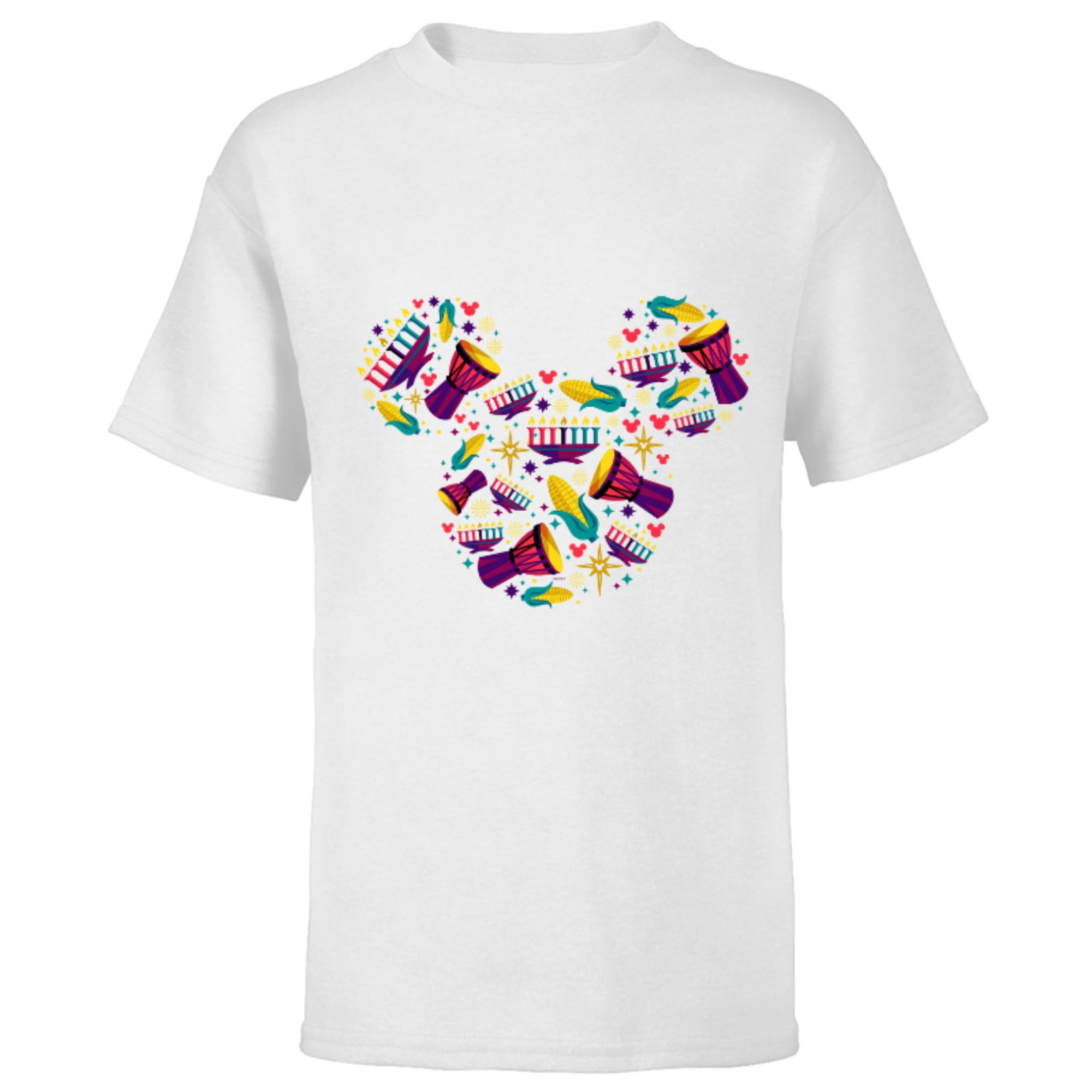 Disney Mickey Mouse Icon Kwanzaa - Short Sleeve T-Shirt for Kids ...