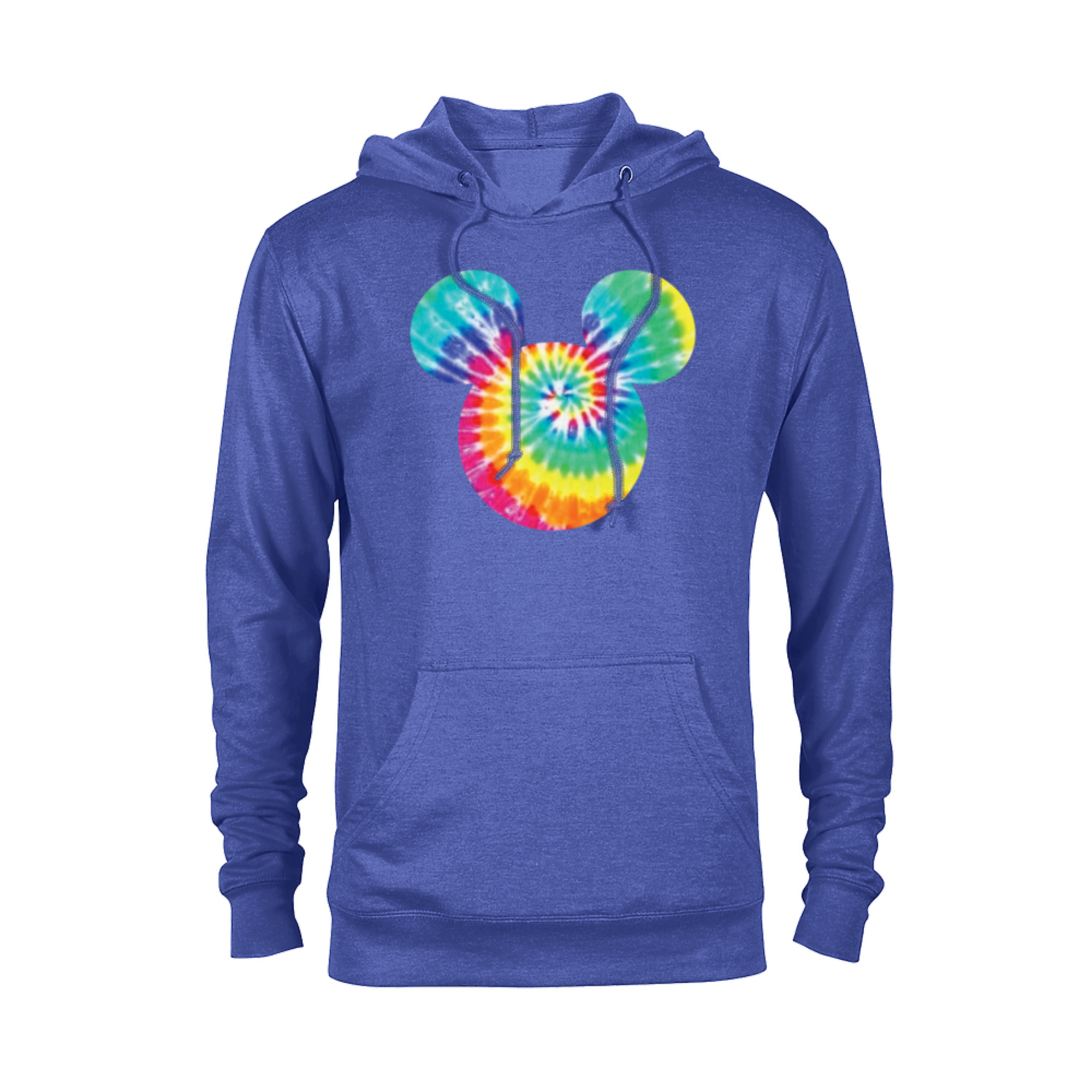 Disney Mickey Mouse Icon Rainbow Tie-Dye - Pullover Hoodie for Adults ...