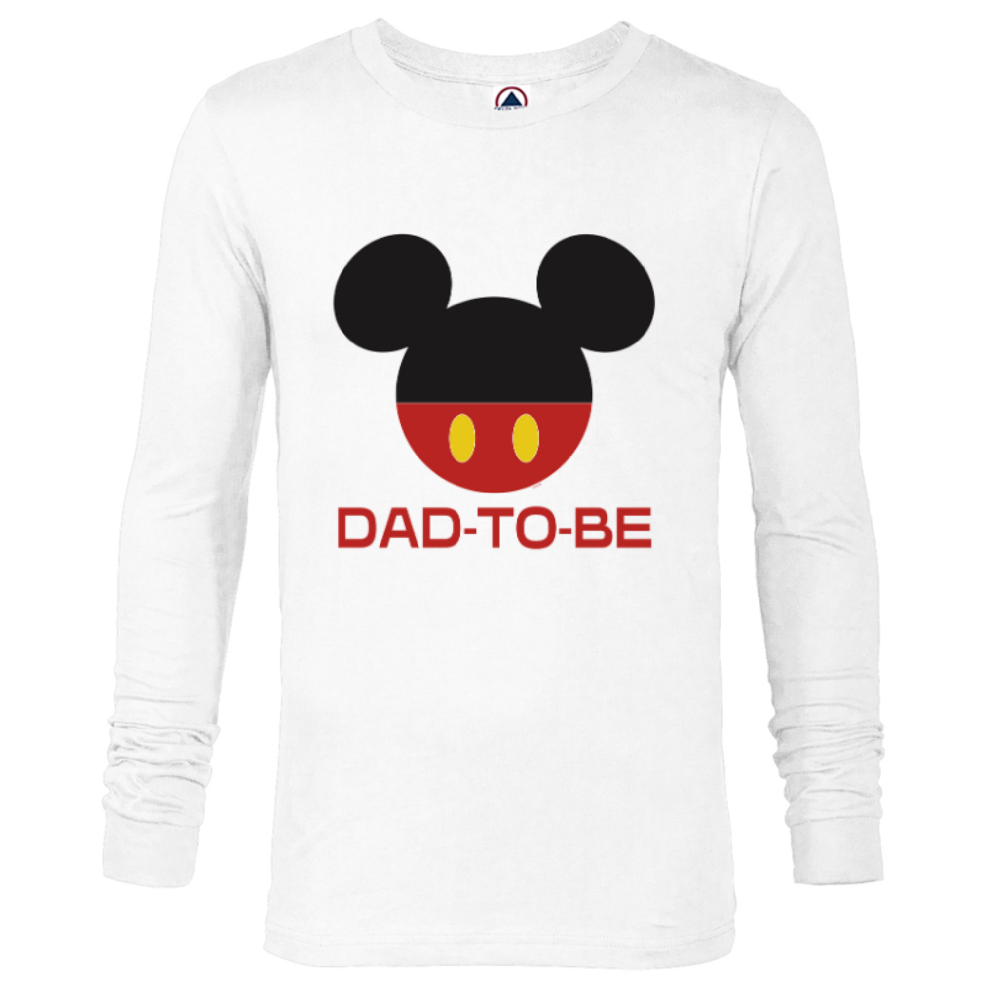 Disney Mickey Mouse Icon Shorts Dad-to-Be Father’s Day - Long Sleeve T ...
