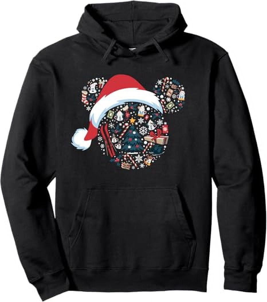 Disney Mickey Mouse Icon Winter Lodge Pullover Hoodie, Unisex Hoodie Up ...