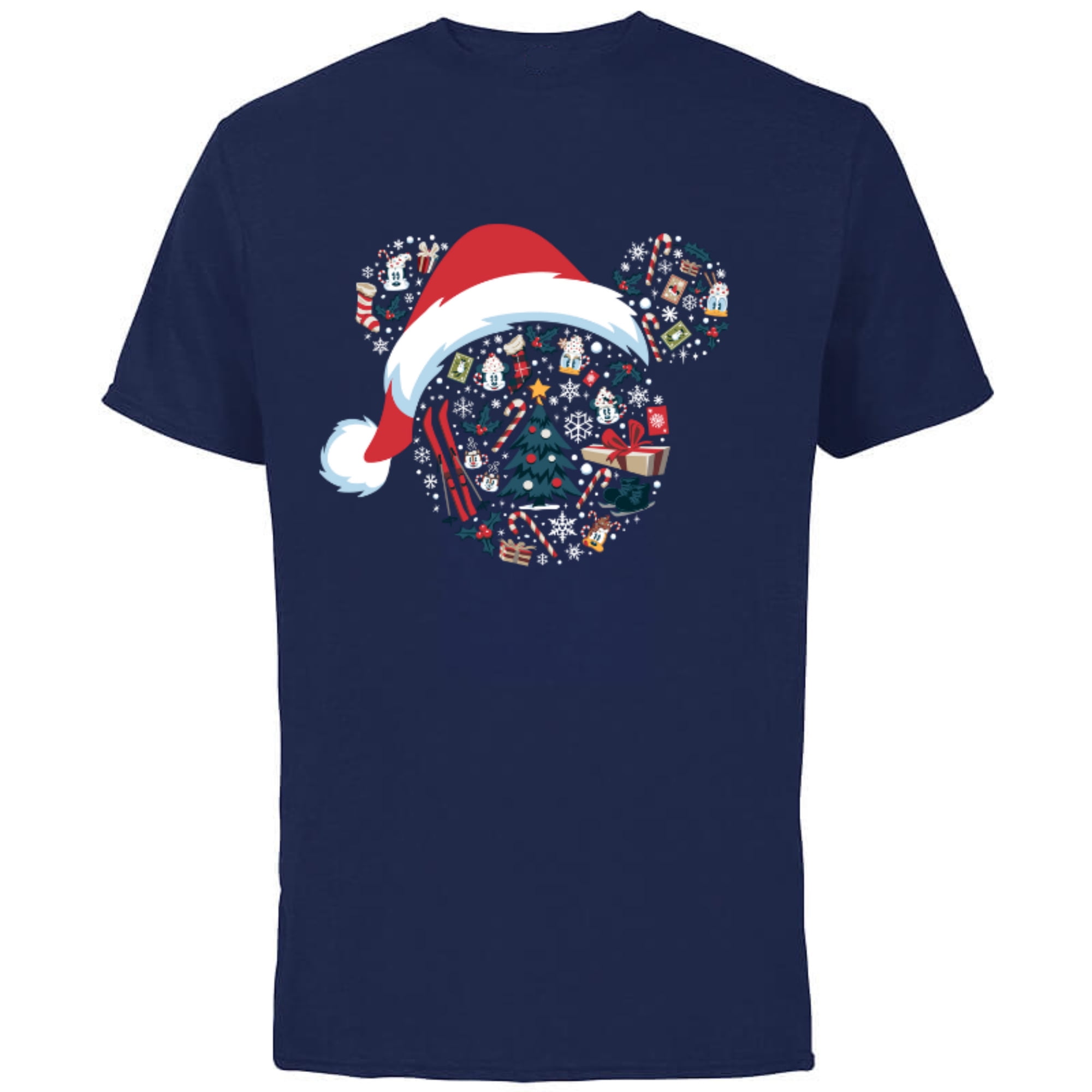 Disney Mickey Mouse Icon Winter Lodge Standard - Short Sleeve Cotton T ...