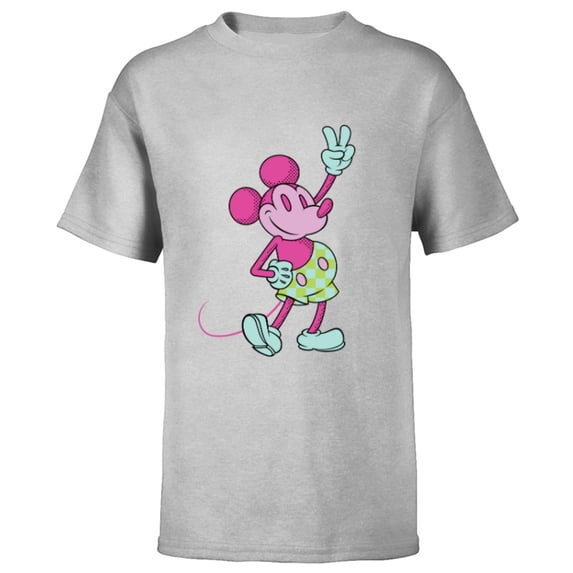 Disney Mickey Mouse Jaunty Pose Retro Pop Art - Short Sleeve T-Shirt ...