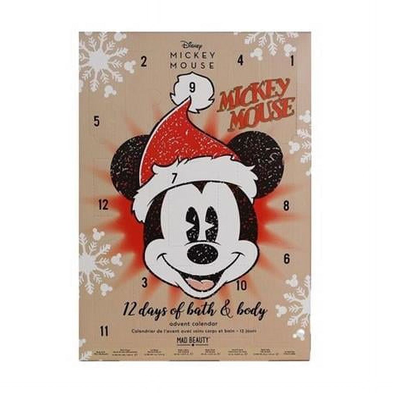 Disney Mickey Mouse Jingle All The Way Day Advent Calendar Gift Set ...