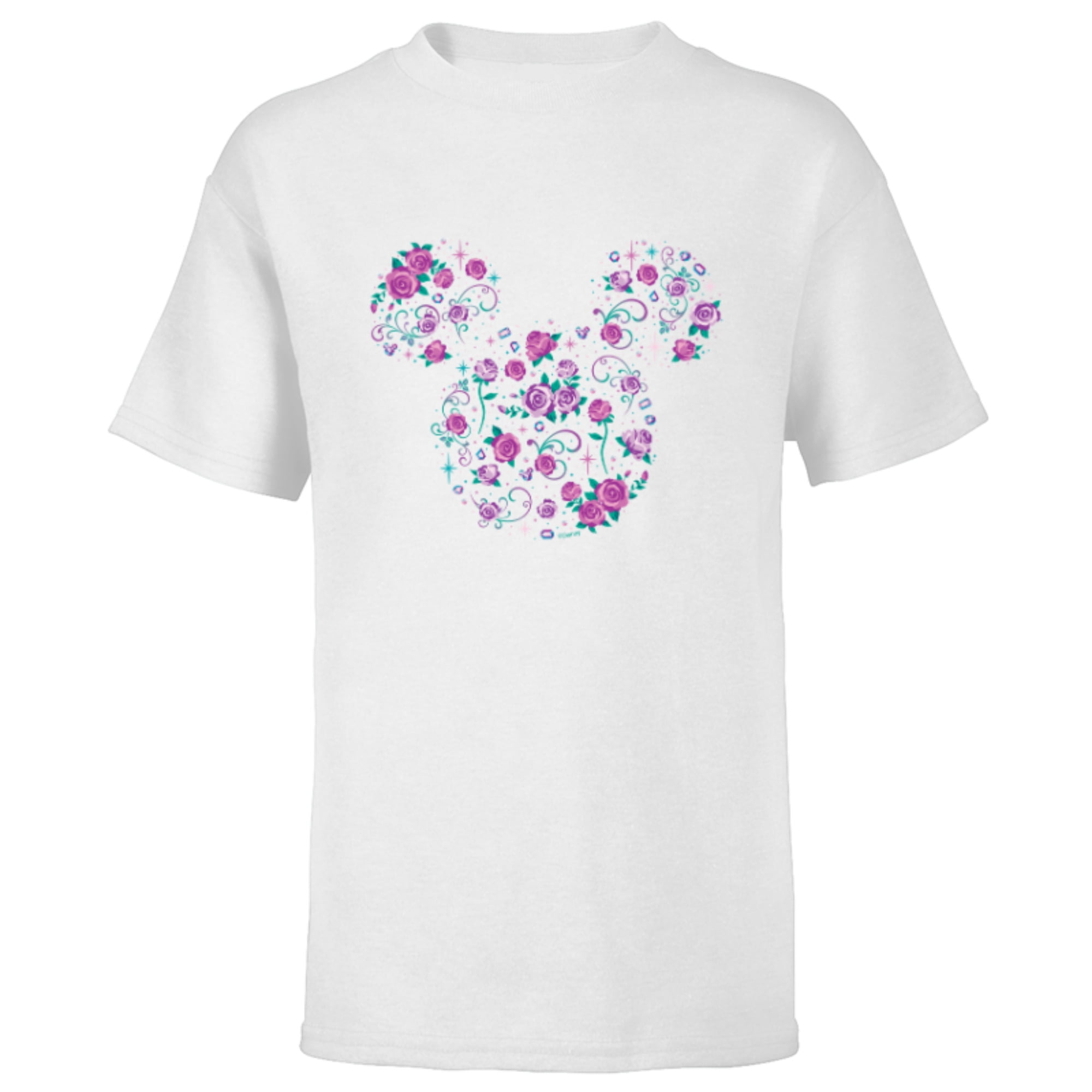 Disney Mickey Mouse June Birth Month Birthstone & Flowers - Short ...
